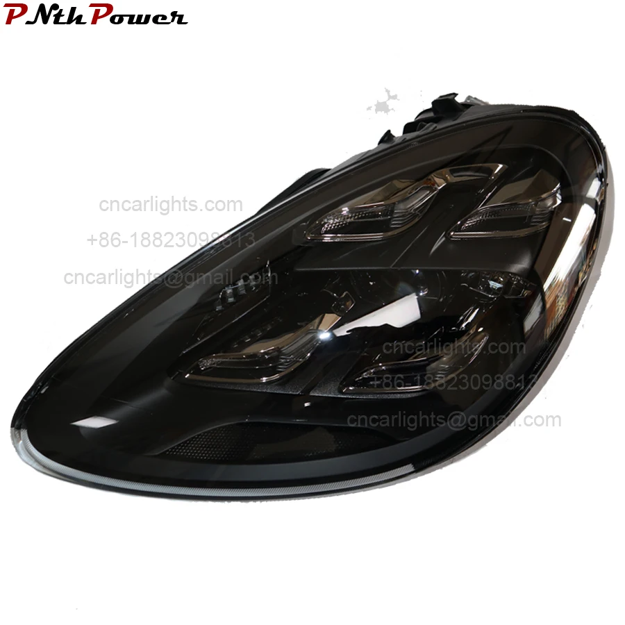 Pair-Pnthpower-Facelift-Upgrade-LED-Matrix-Headlight-For-Porsche ...