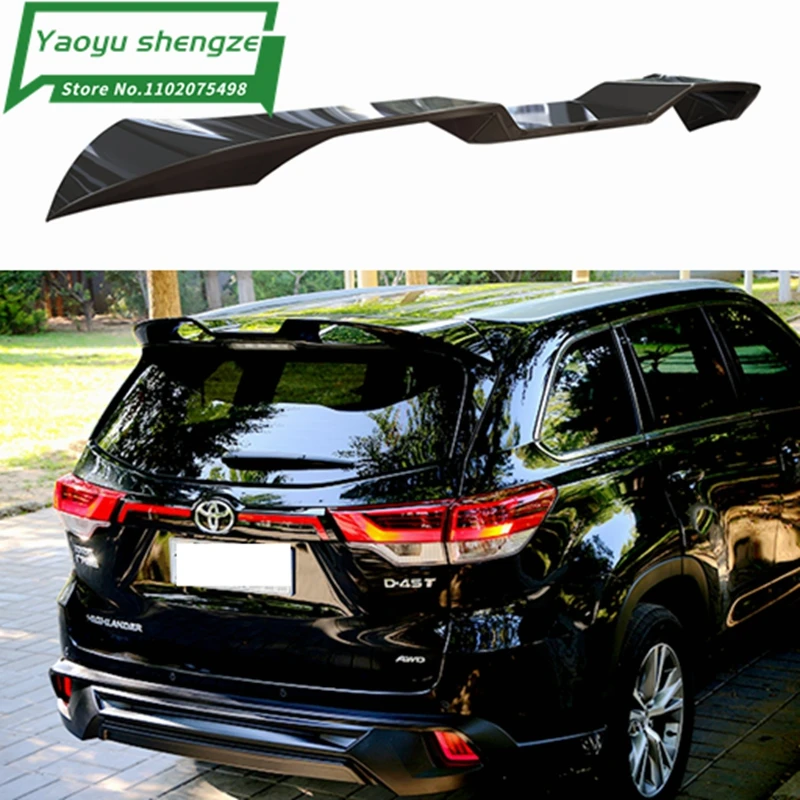 FOR-Toyota-Highlander-Roof-Spoiler-Wing-CAR-Trunk-Material-Tail-Fin ...