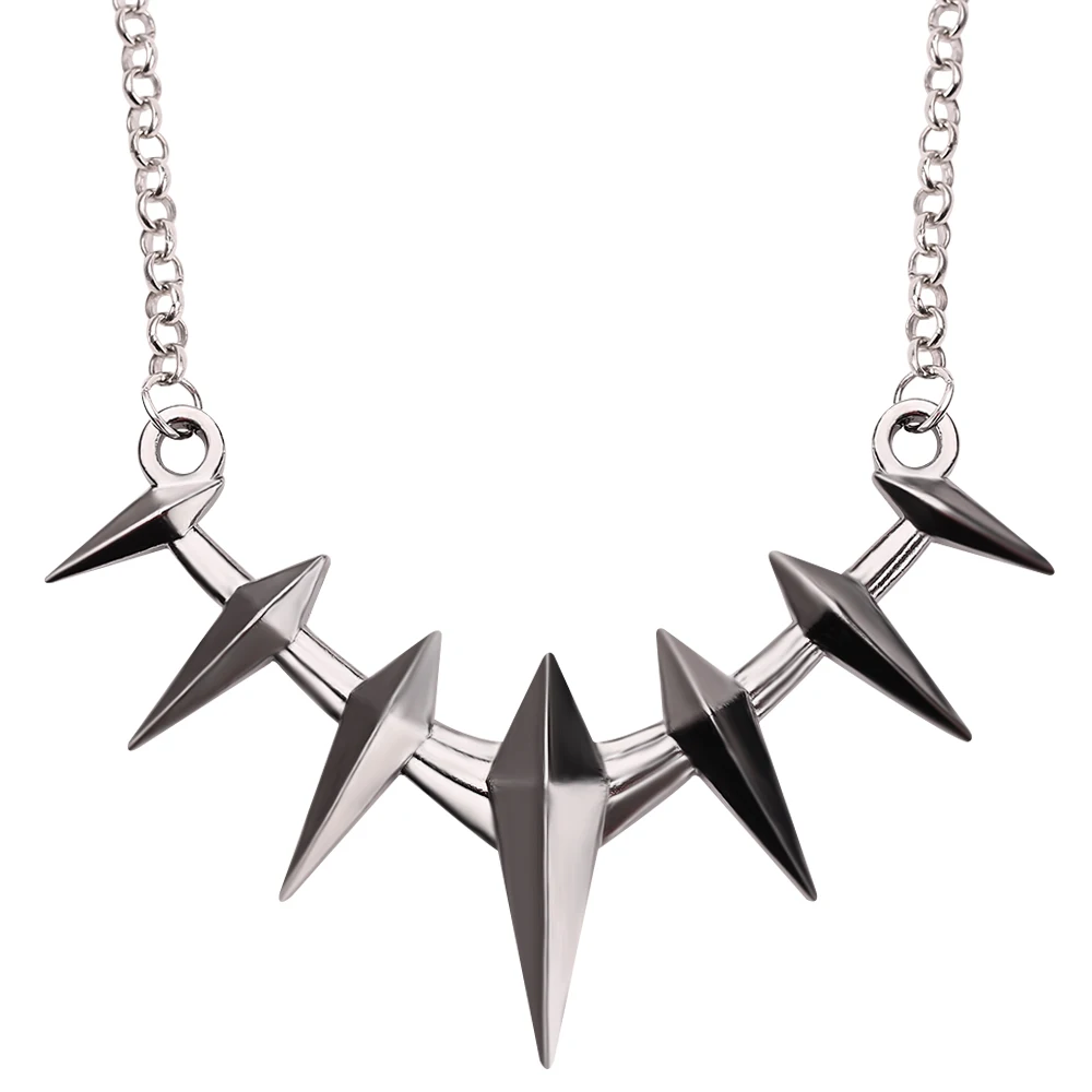 Marvel Superhero Black Panther Necklace Film Television Leopard Claw ...