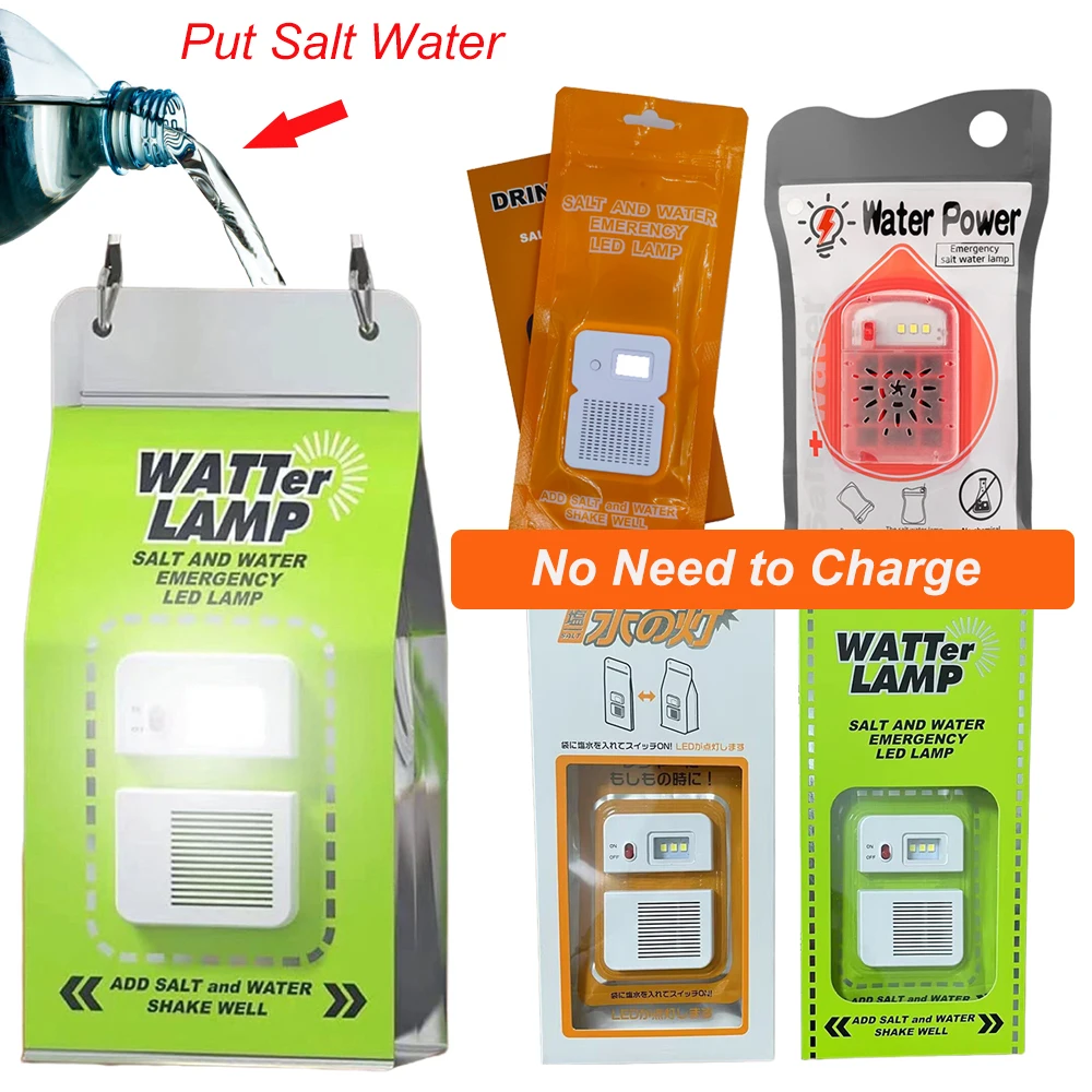 Portable-Camping-Lamp-Outdoor-Salt-Water-LED-Emergency-Light-for ...