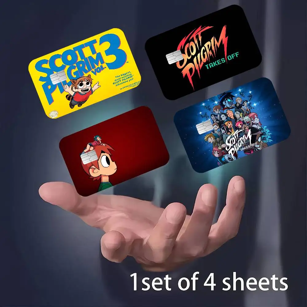 Scott Pilgrim juego Anime pegatina película funda de piel para pequeño ...