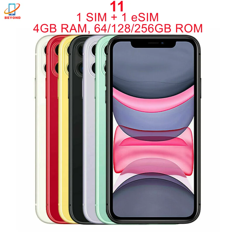 Apple Iphone 11 6.1" Original Liquid Retina Ips Lcd Face Id A13 Ios ...
