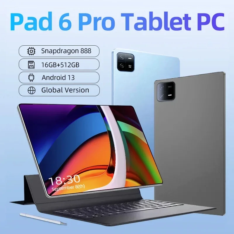 Tablet-Android-Vers-o-Original-Global-Pad-6-Pro-Snapdragon-888-Cart-o ...