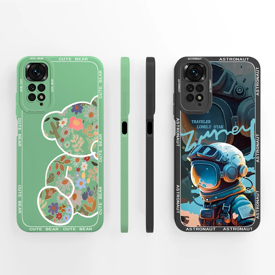 Coque-souple-en-silicone-liquide-pour-Xiaomi-coque-lisse-couverture ...