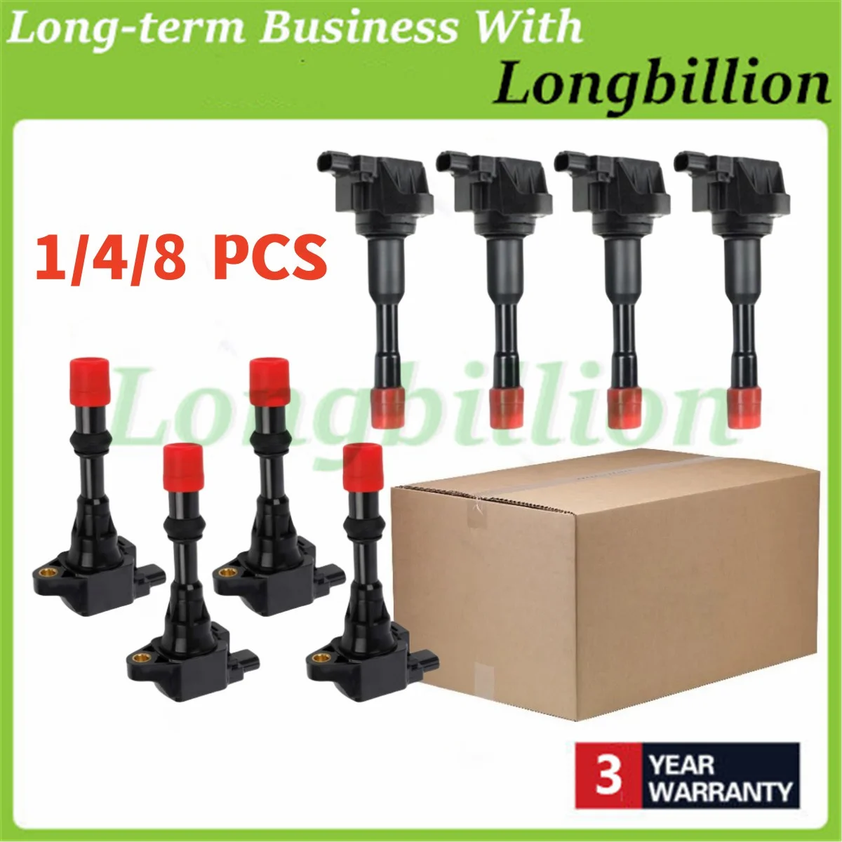 30520-PWA-003-30521-PWA-003-Front-Rear-Ignition-Coil-For-Honda-CITY ...