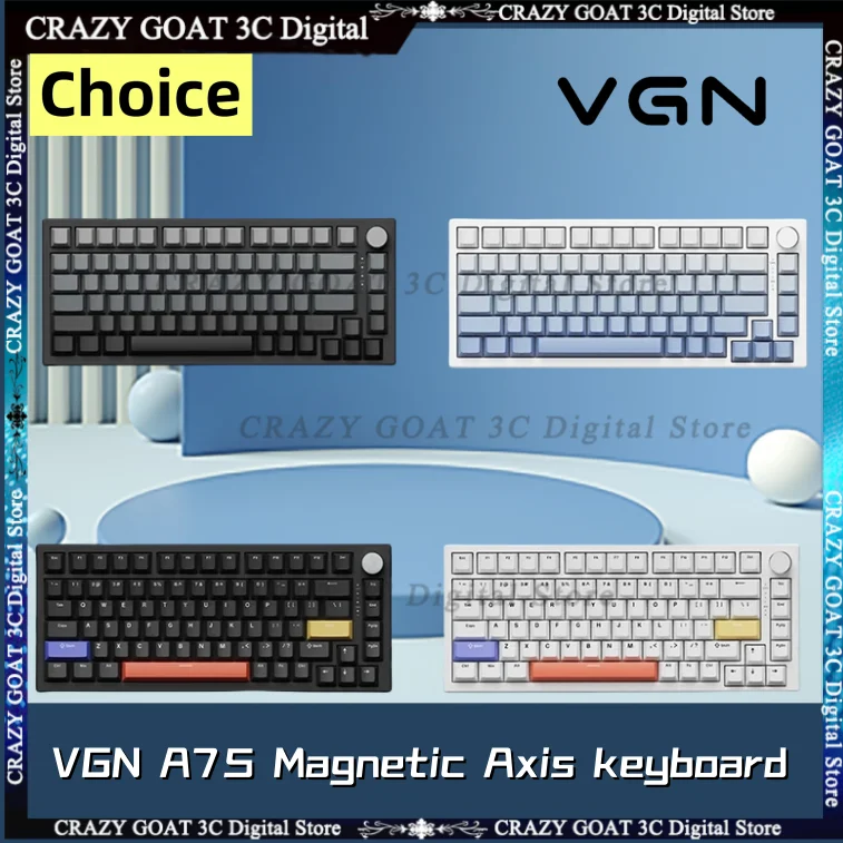 VGN-A75-Magnetic-Switch-Mechanical-Keyboard-Wired-RT-Hot-Swap-FPS-E-sports-Gaming-Customize ...