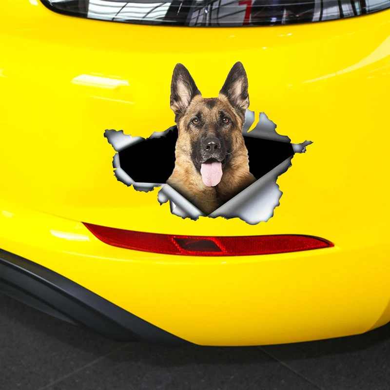 German Shepherd Car Decal