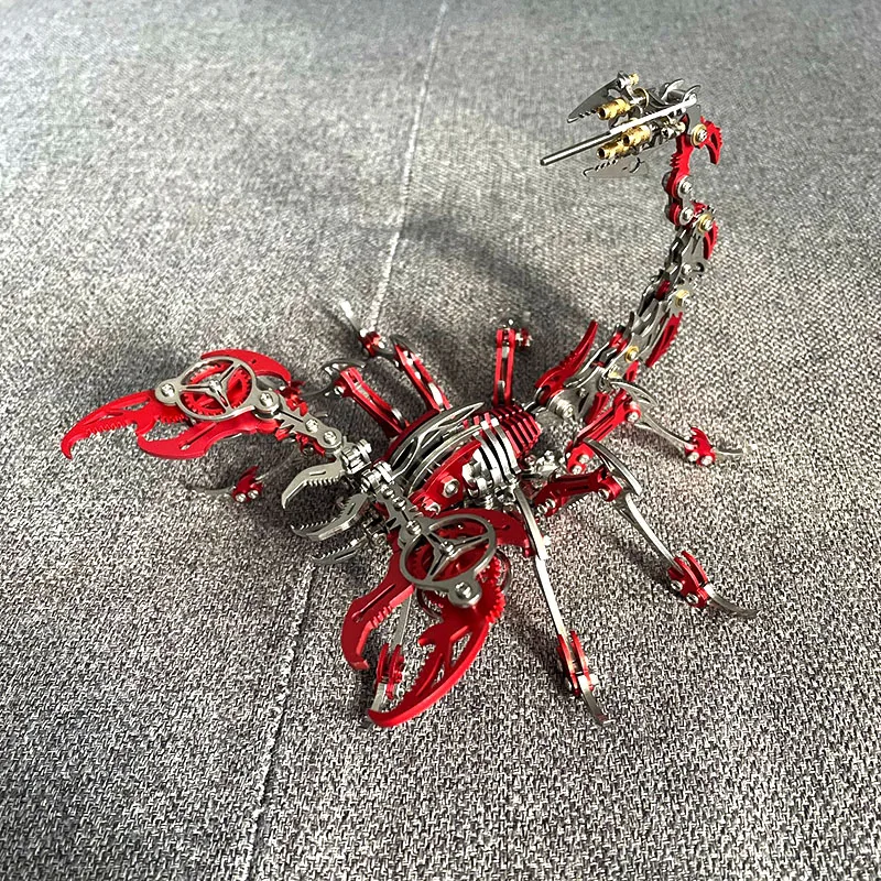 3D-spider-Assembly-model-kit-Toy-Gifts-for-Children-stainless-steels ...