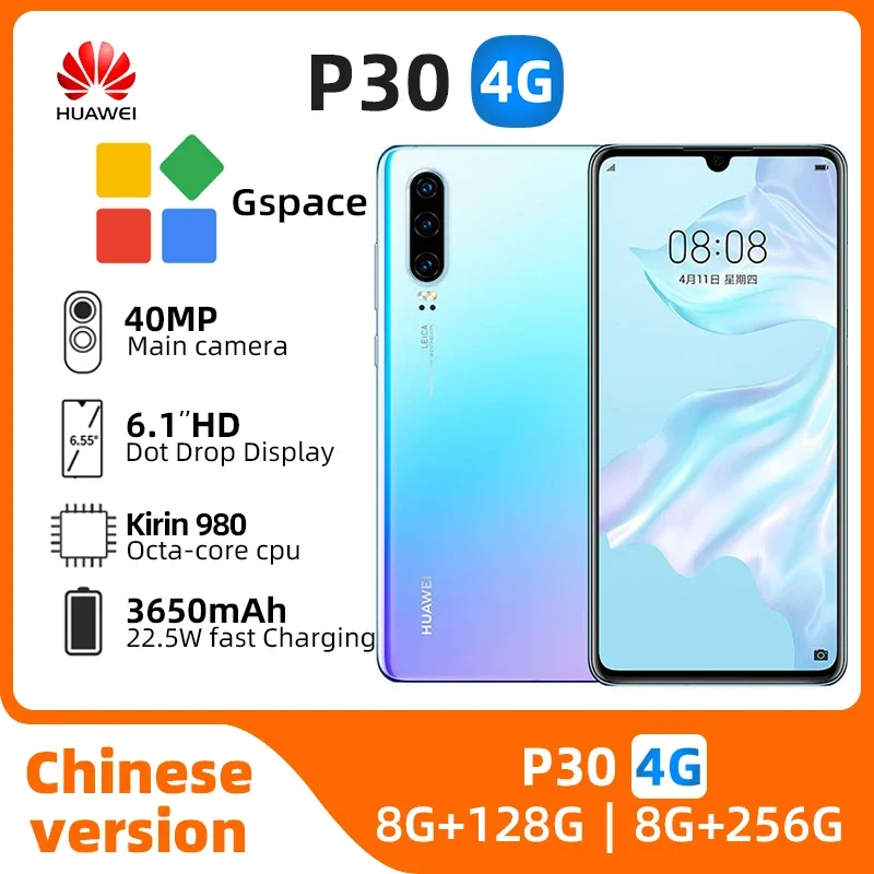 HUAWEI-P30-Mobile-phones-6-1-inch-40MP-32MP-Camera-8GB-RAM-128GB-ROM ...
