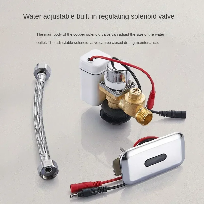 Automatic-Flush-Valve-Kits-for-Toilets-Infrared-Sensor-Controlled-DC ...