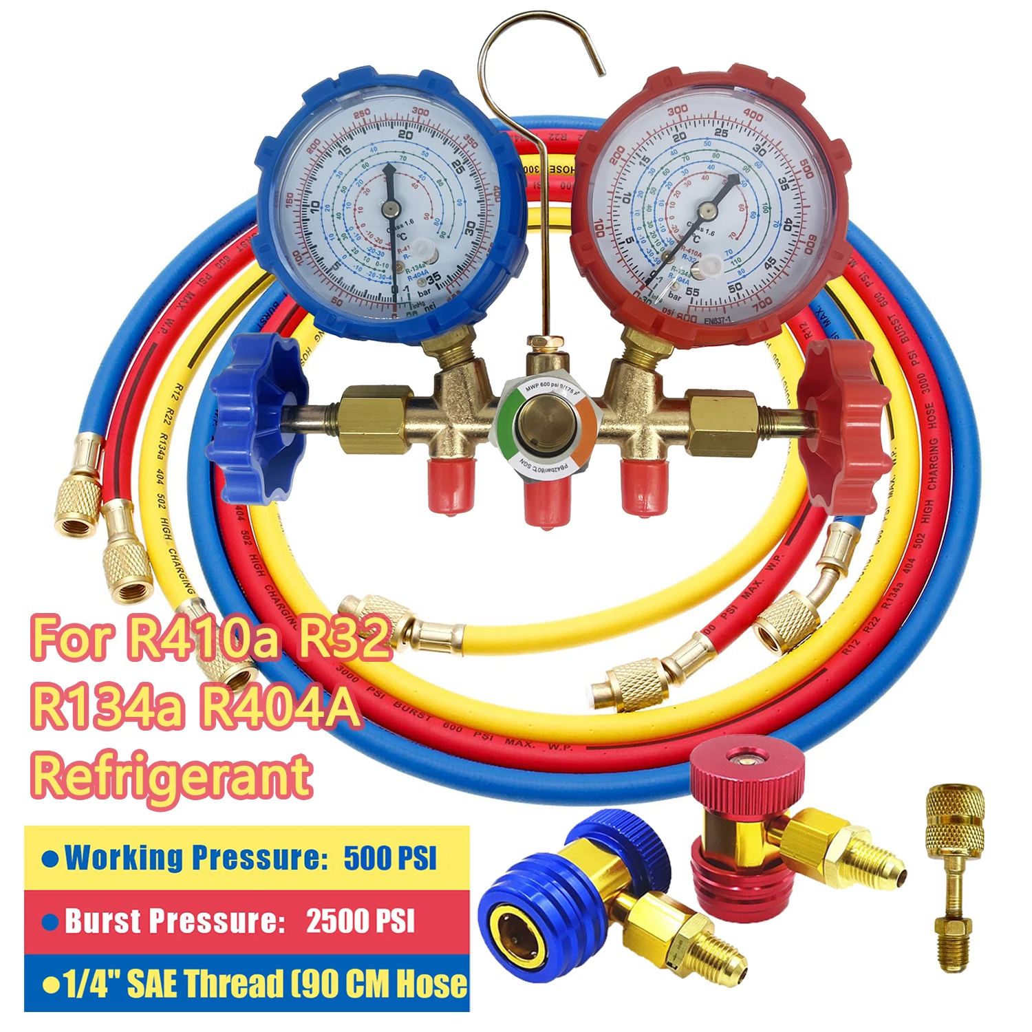 For-R410A-R32-R404A-R134A-Refrigerant-Manifold-Gauge-Air-Condition ...