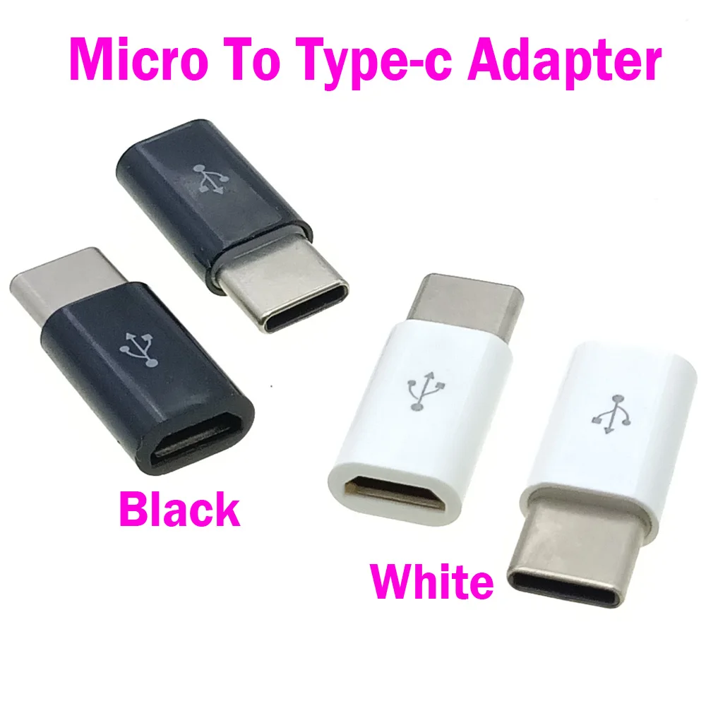 50pcs Micro USB female to type C male adapter Android cell phone ...