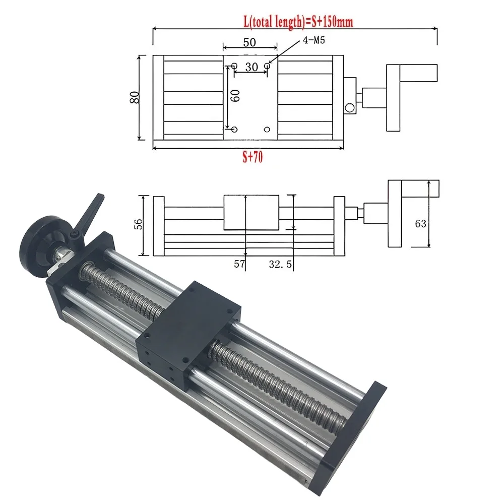 Manual Linear Motion Slides Snapklik.co : Linear Guide Slide Table Ball ...