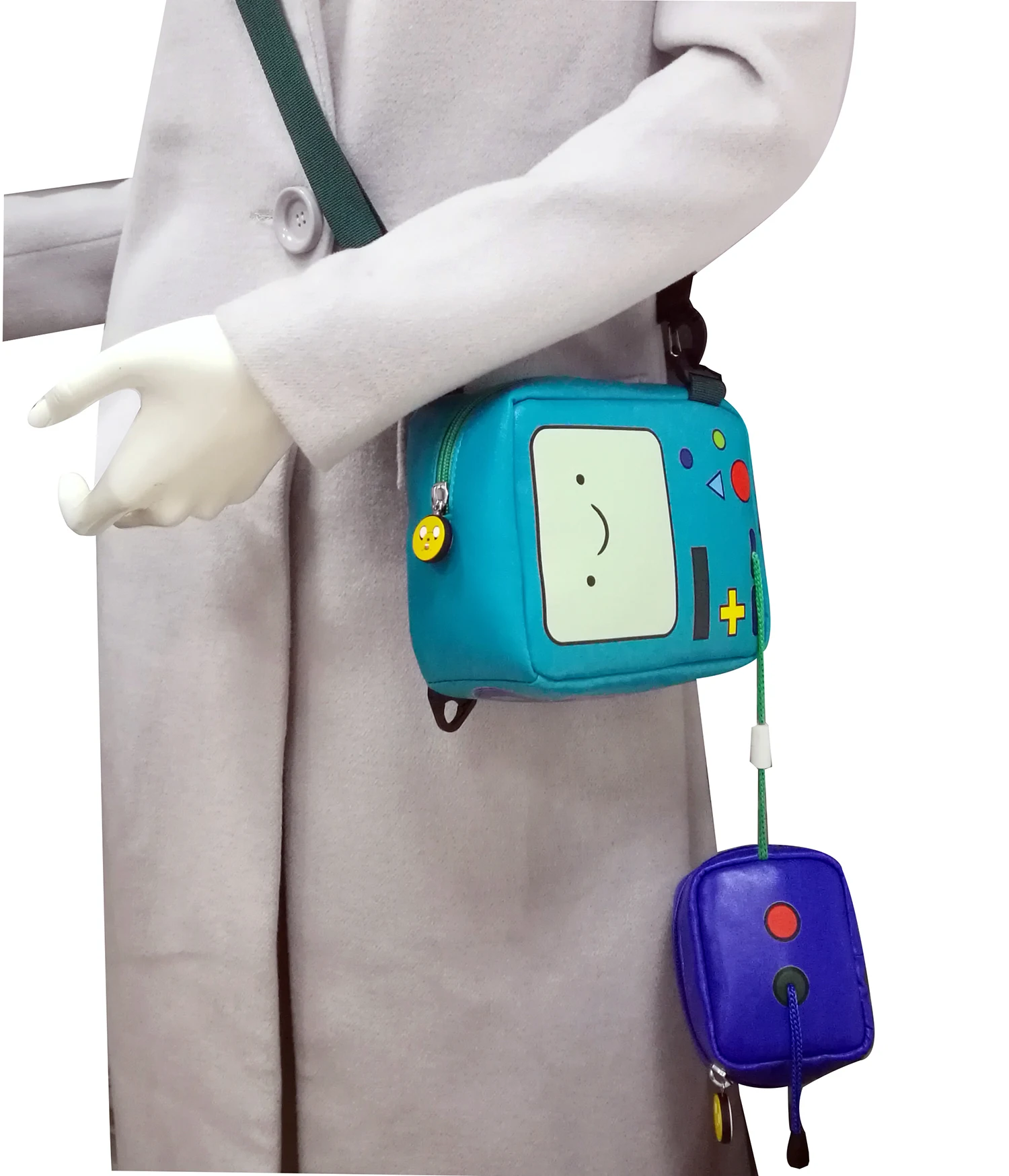 BMO-Merch-Single-Shoulde-Backpack-CrossBody-Finn-Jake-BMO-Messenger-bag ...