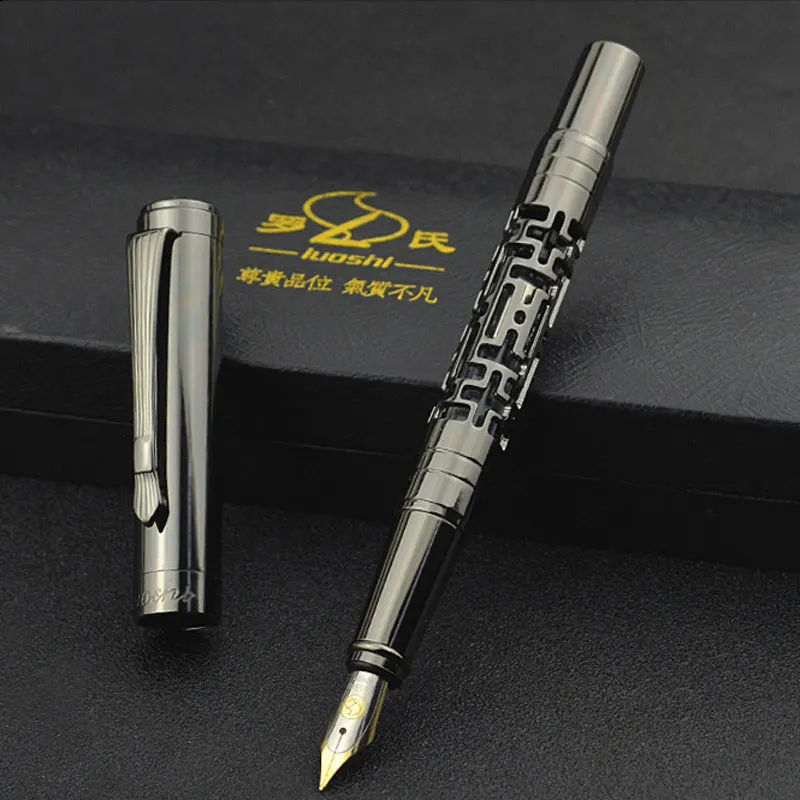 Metal Fountain Pen Iridium Nib 0.7 Mm Calligraphy Pen Vintage Gift Pen ...