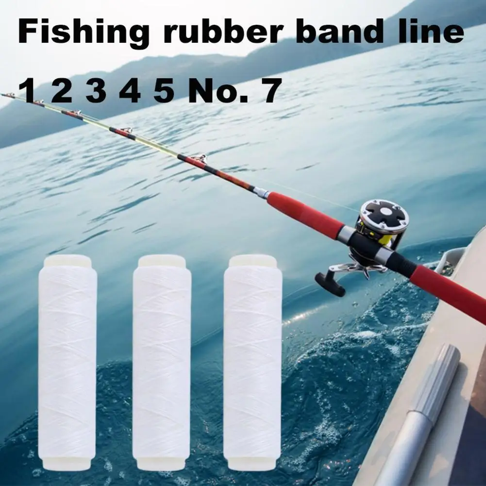 Fishing Rubber Band Line Nylon Material High Tensile Accessories Thread Elastic Fishing Line ...