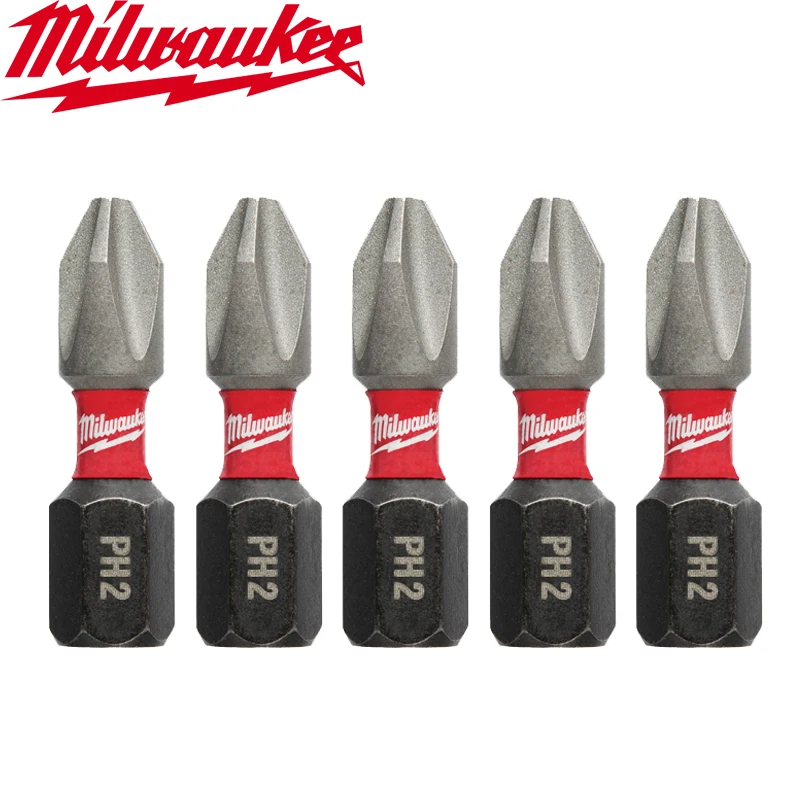 Milwaukee-Original-PH2-25MM-Shock-Wave-Impact-Bit-Hardness-Alloy-Driver ...