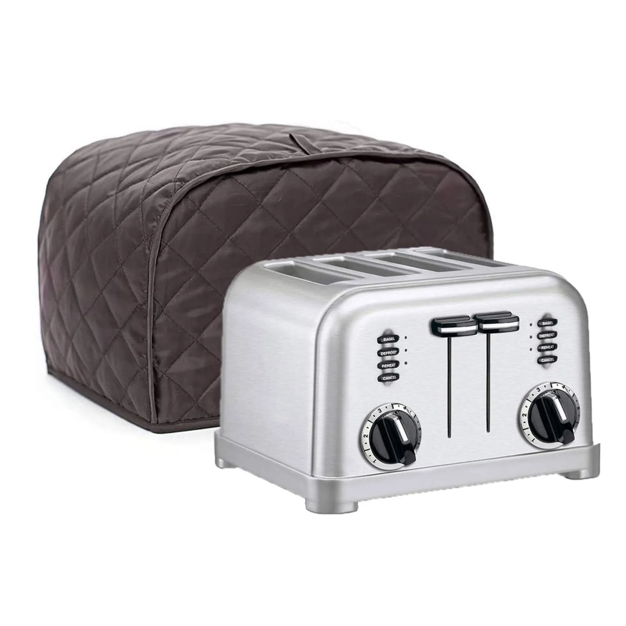 Polyester-Quilted-Toaster-Cover-4-Slice-Appliance-Dust-Proof-Stain ...