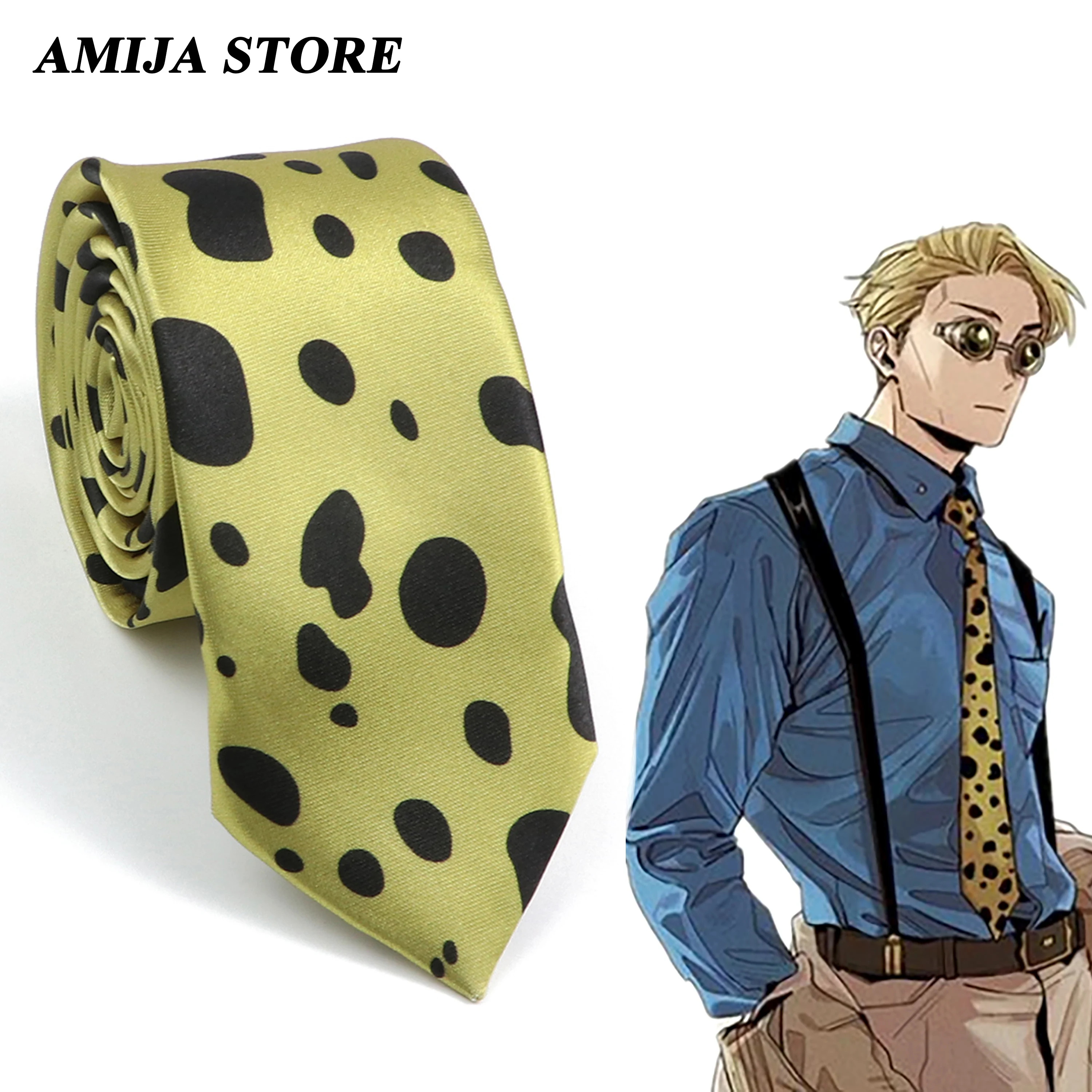 Anime-Jujutsu-KaisenNanami-Kento-Neck-Tie-Cosplay-Costumes-Neckties ...