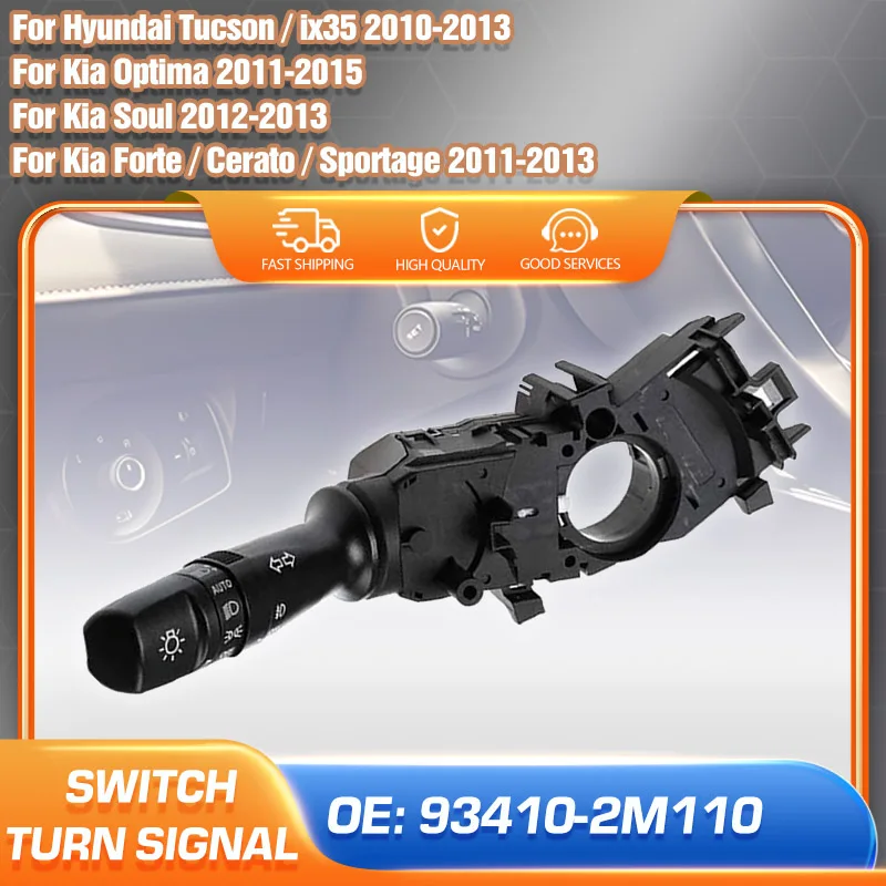 Car Turn Signal Headlight Switch For Hyundai Tucson ix35 2010-2013 Kia ...