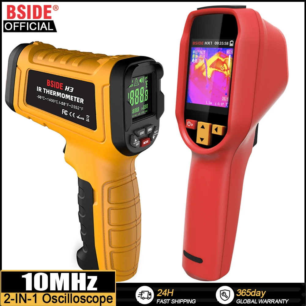 BSIDE-NEW-Infrared-Thermometer-H3-HX1-Image-Display-Digital-IR-LCD ...