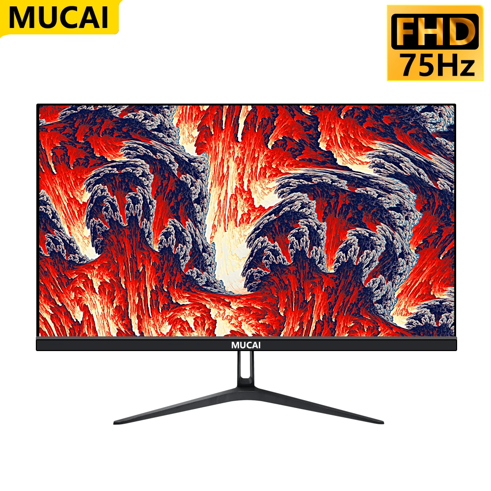 MUCAI N270E 27 Inch Monitor 75Hz Display IPS FHD Desktop LED Gamer Computer Screen Not Curved ...