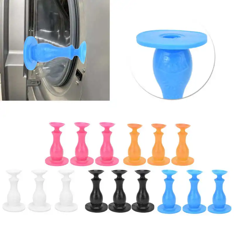 3Pcs-Washer-Door-Stopper-Front-Load-Washing-Machine-Door-Holder-Prop ...