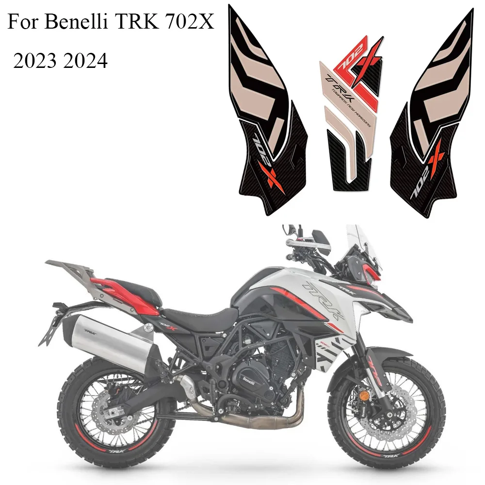 For-Benelli-TRK-702X-2023-2024-Motorcycle-Fuel-Tank-Pad-Stickers ...