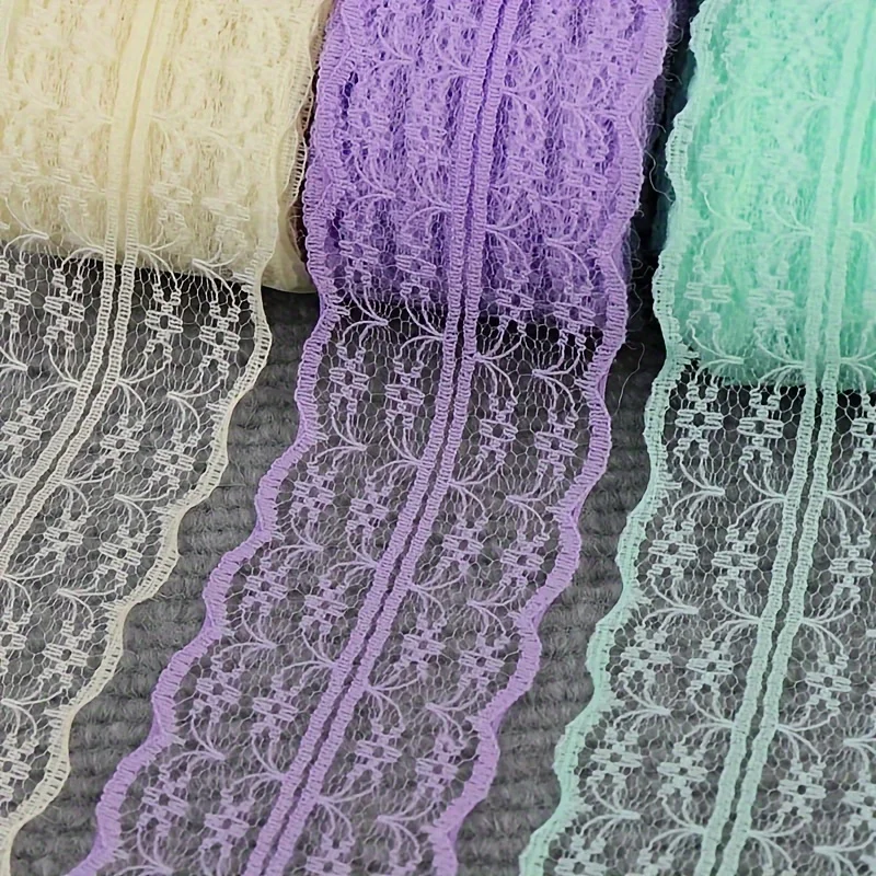 45mm Lace Tape Net Lace Trim Ribbon Ideal For Wedding Christmas Curtain ...