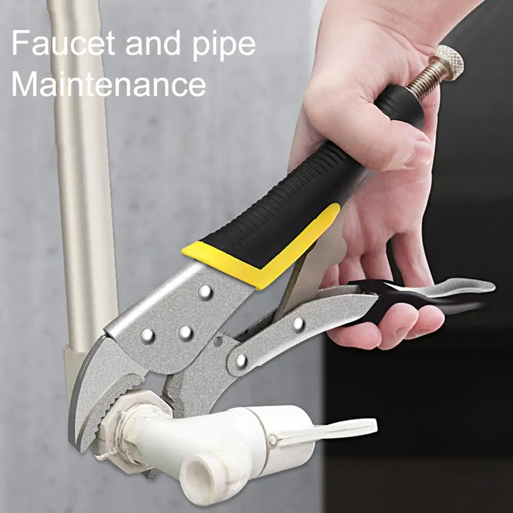 Pressure Pliers Adjustable Opening Manual Pliers Large Torque Serrated ...