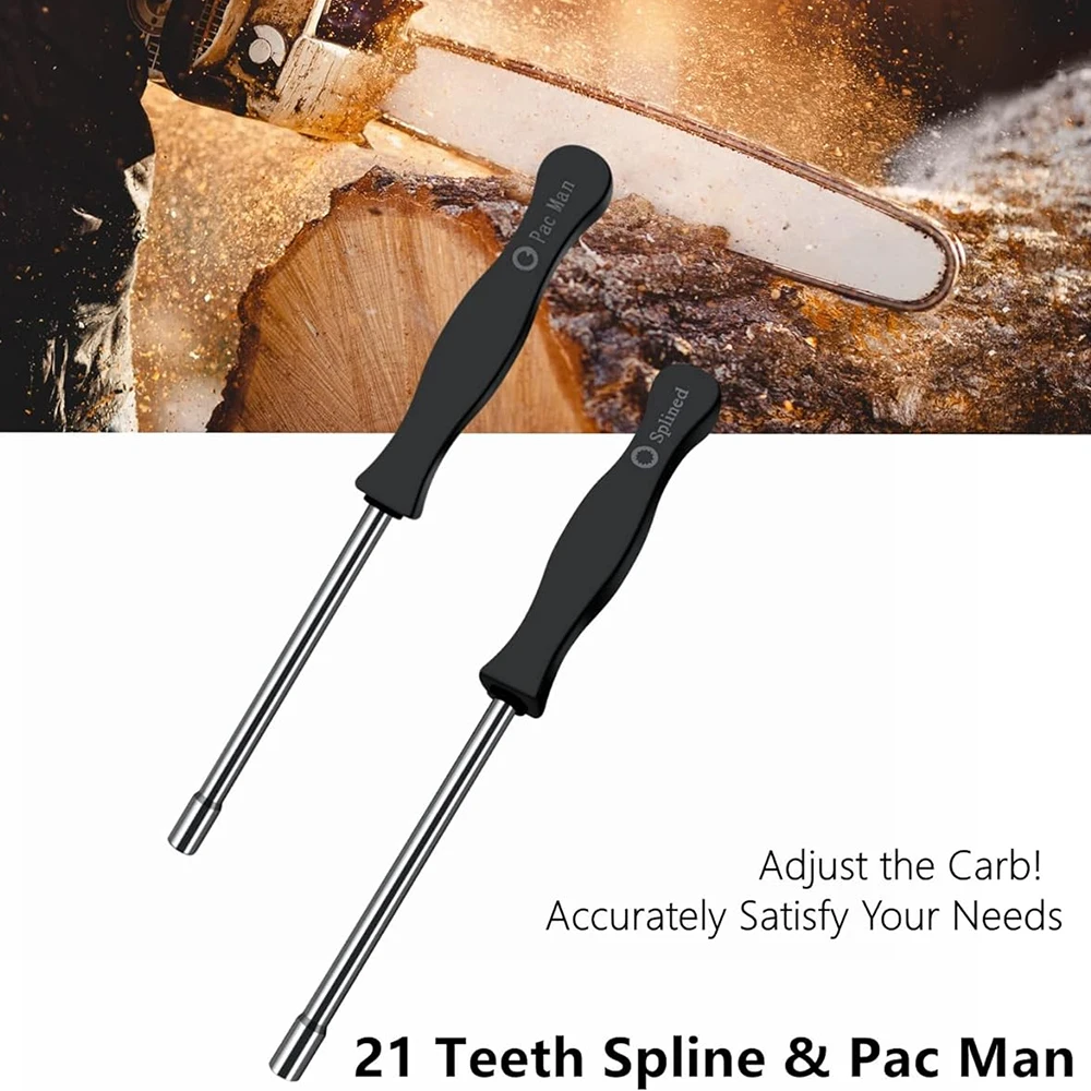 Carb Tool 21 Teeth Spline & Pac Man Carburetor Adjusting for Husqvarna ...