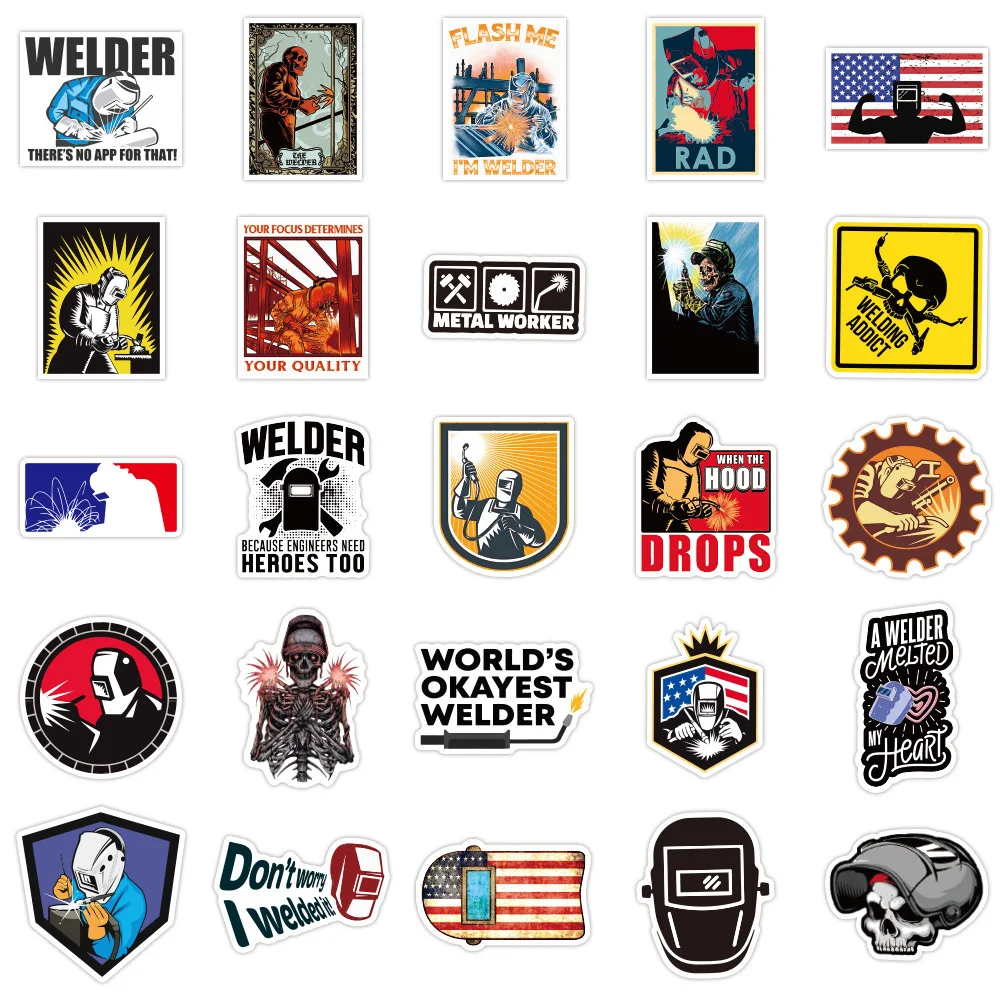 Welder Stickers Funny