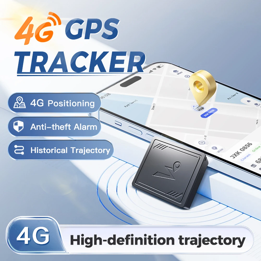 4G GPS Tracker with App Real Time Car Tracking Device Anti-Lost ...