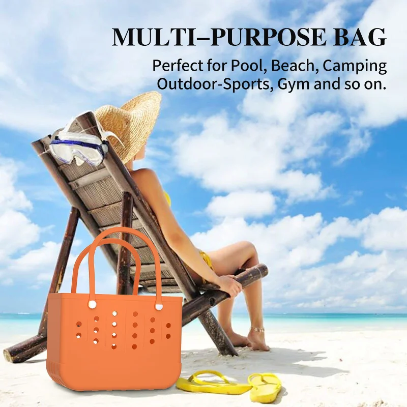 Extra Large Eva Beach Bag | Silicon Storage Basket | Tote Beach Eva Large - Large Bag - Aliexpress