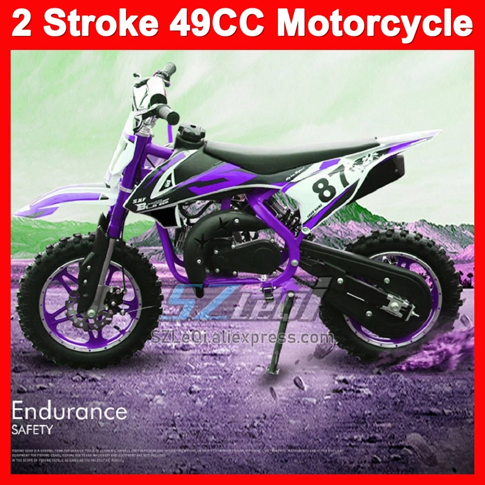 49CC-50CC-2-Stroke-ATV-OFF-road-Gasoline-Motorcycle-Green-Blue-Orange ...