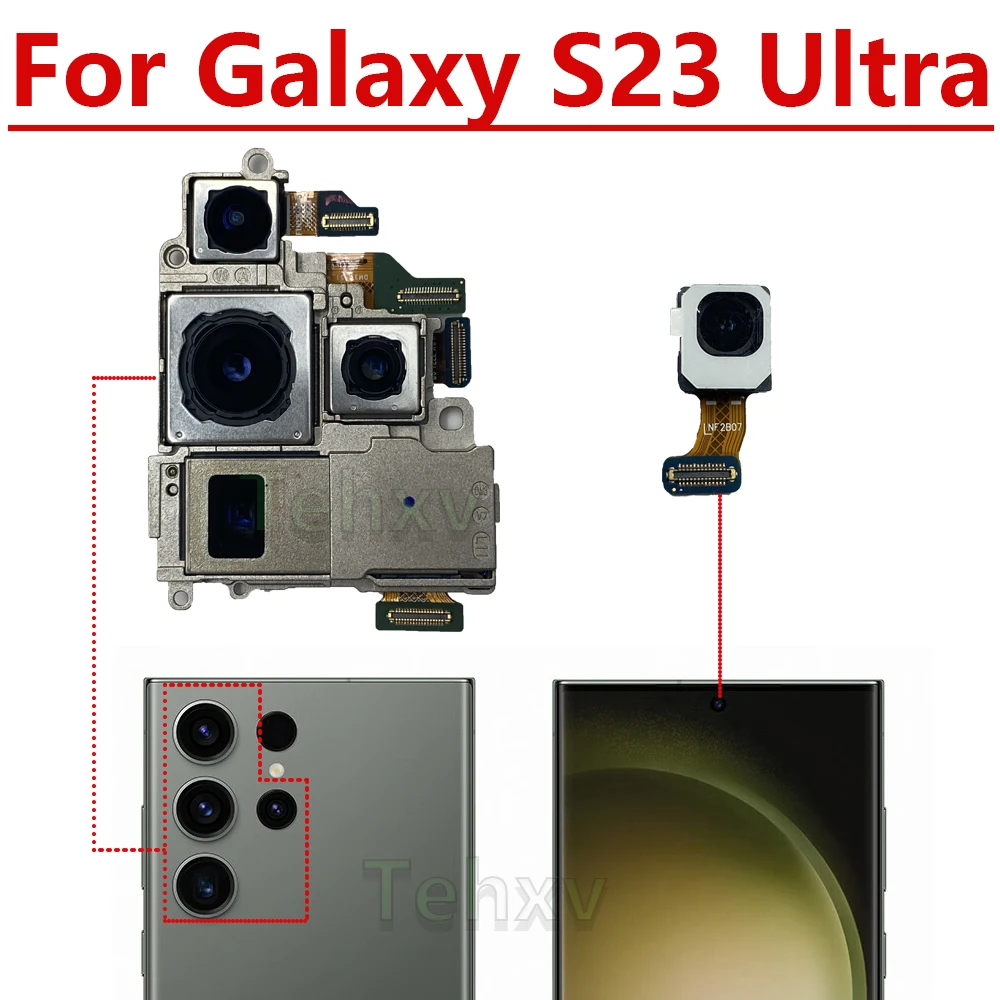 For Samsung Galaxy S23 Ultra SM-S918B S918U S918N S9180 S918E Front ...