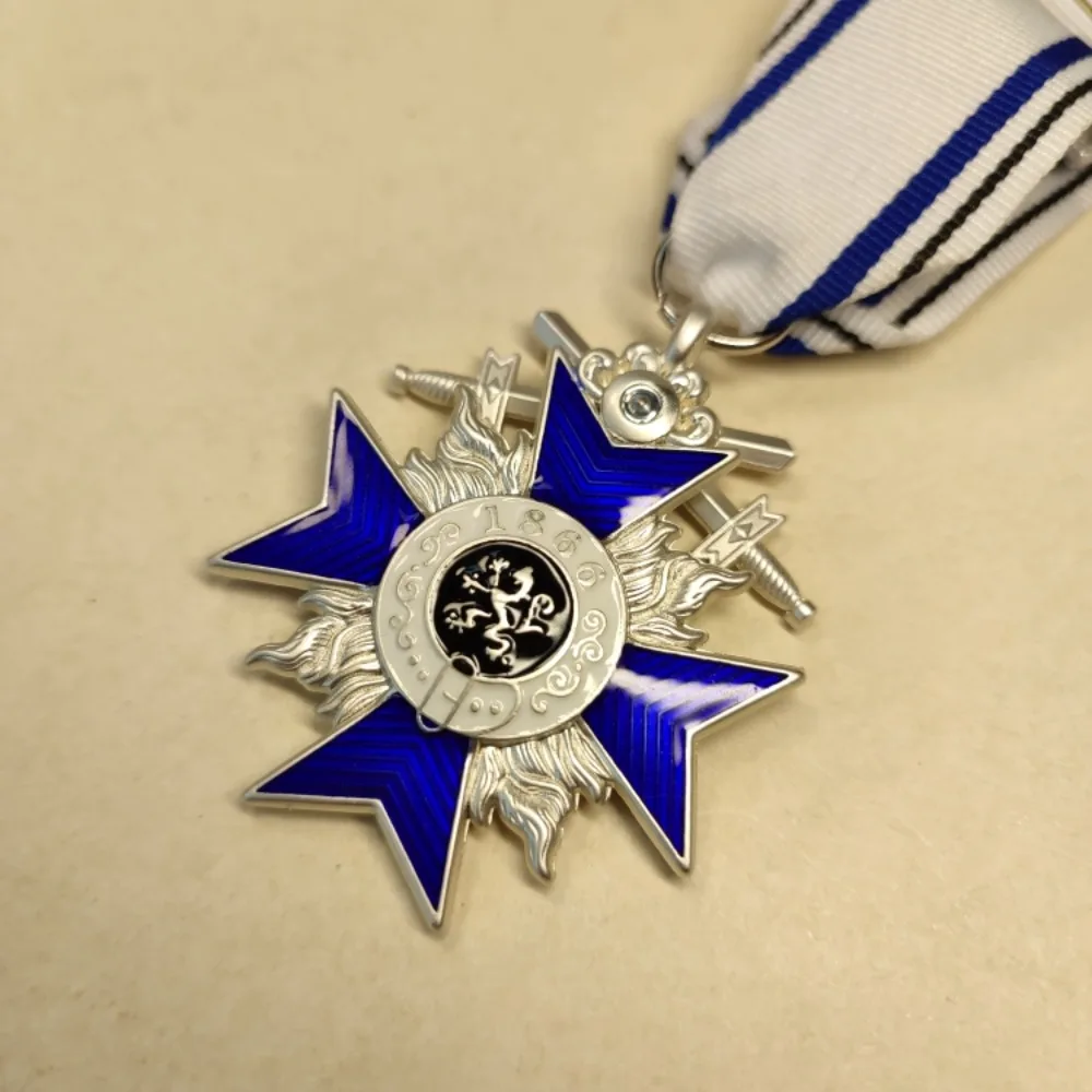 Replica of The German Bavarian Cross Merit Medal Alloy Enamel Cross ...