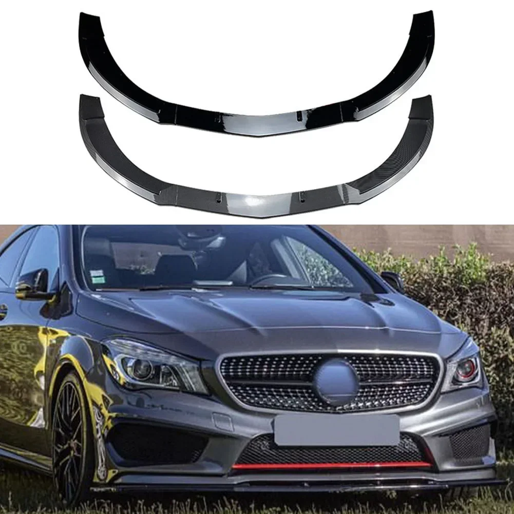 3 Stage Front Bumper Lip Spoiler Side Lower Splitters Body Kit For ...