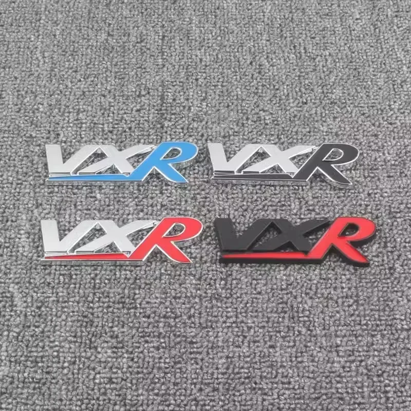 3D Metal Car Letters VXR Badge Front Grill Logo Sticker For Vauxhall ...