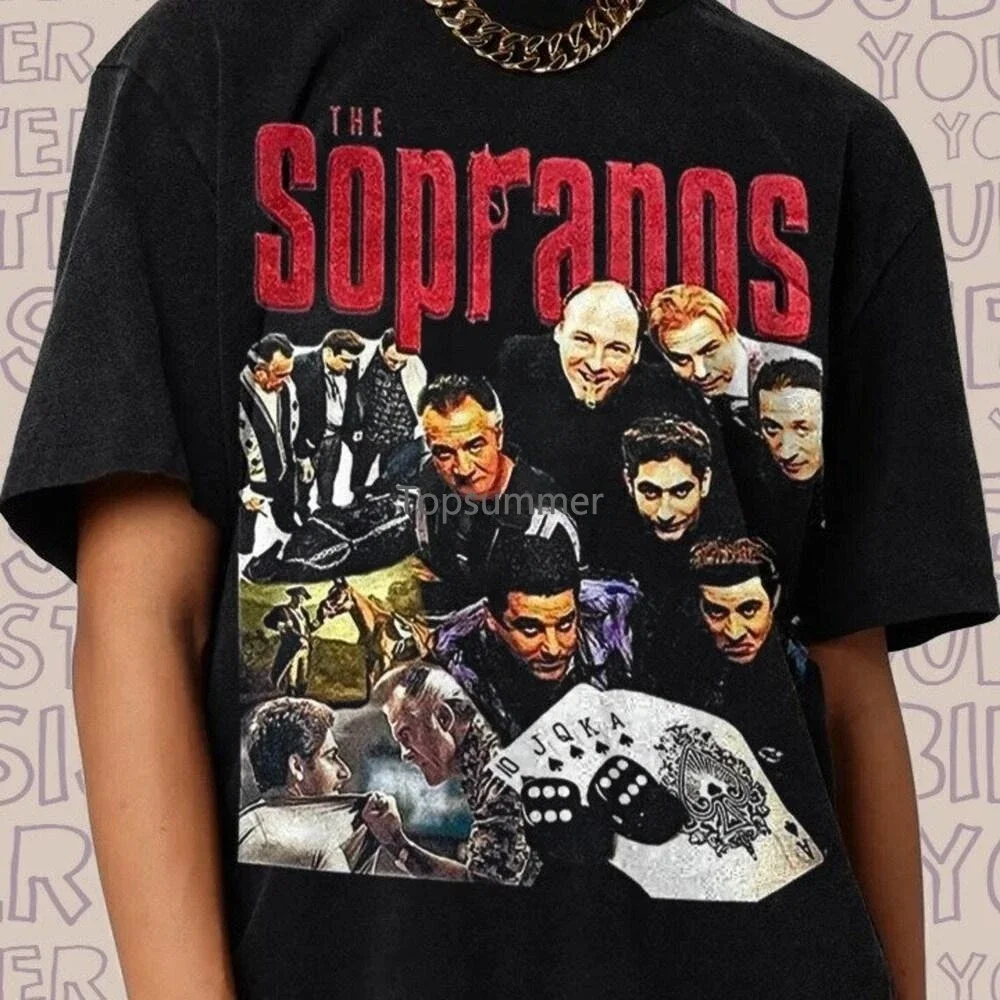 Vintage-The-Soprano-Homage-Tshirt-The-Sopranos-Shirt-Tony-Soprano-Merch ...