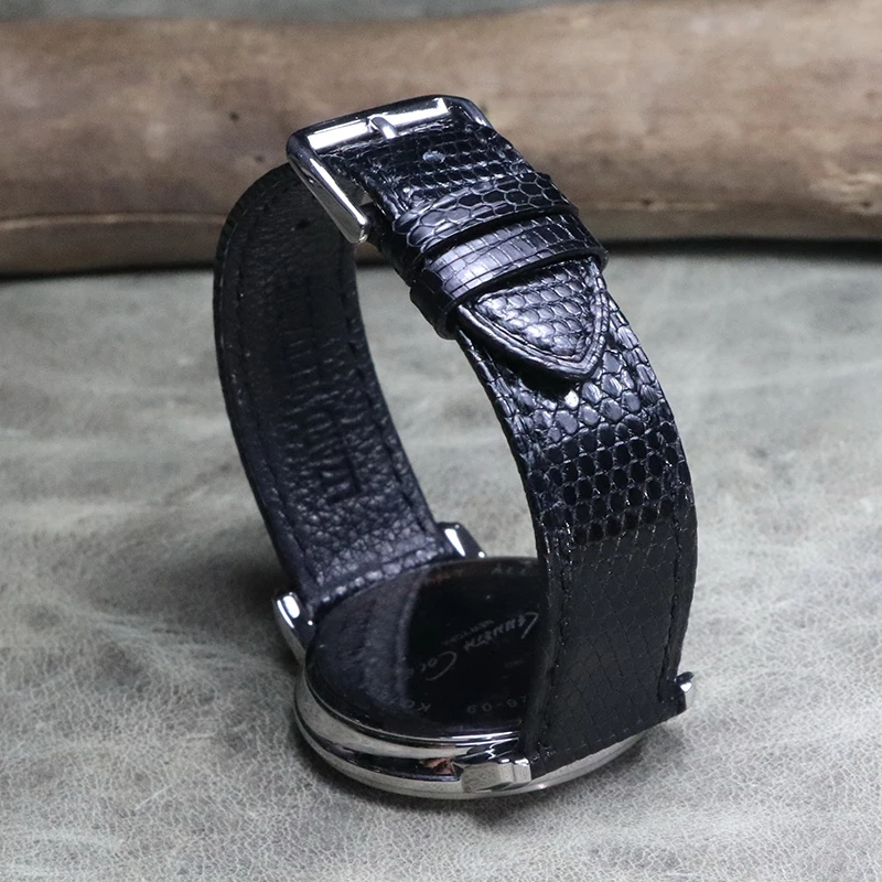 Lizard Watch Strap 22mm | Lizard Watch Bracelet | Handmade Watch Strap ...