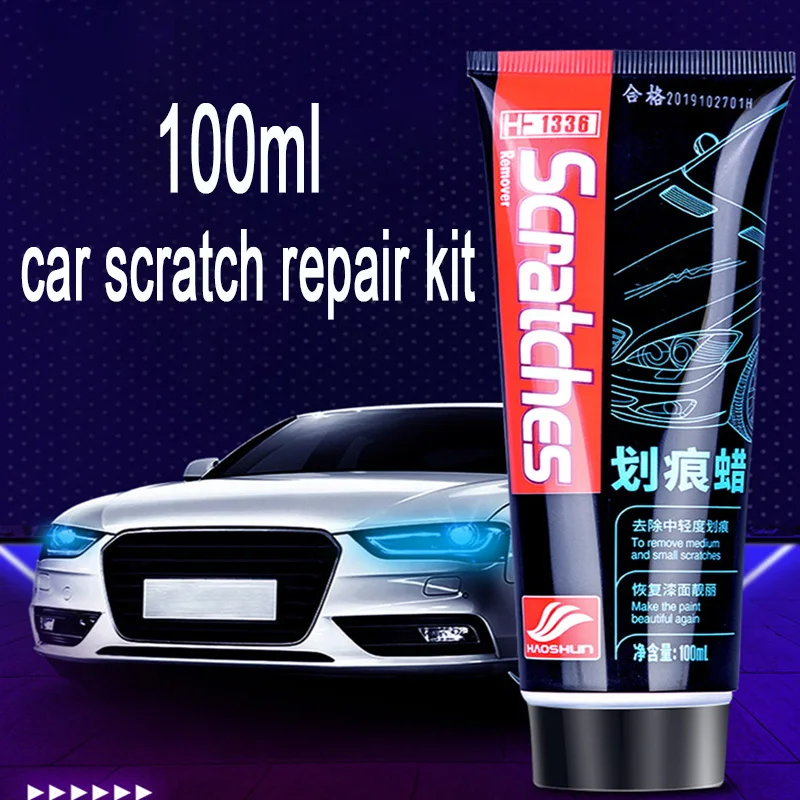 100ml Car Scratches Repair Kit Polishing Wax Cream Paint Scratch ...