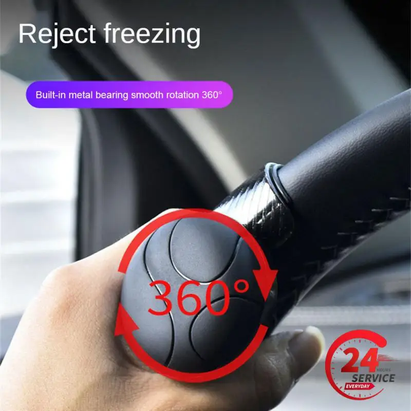 Car-360-Steering-Wheel-Spinner-Knob-Power-Handle-Ball-Hand-Control ...