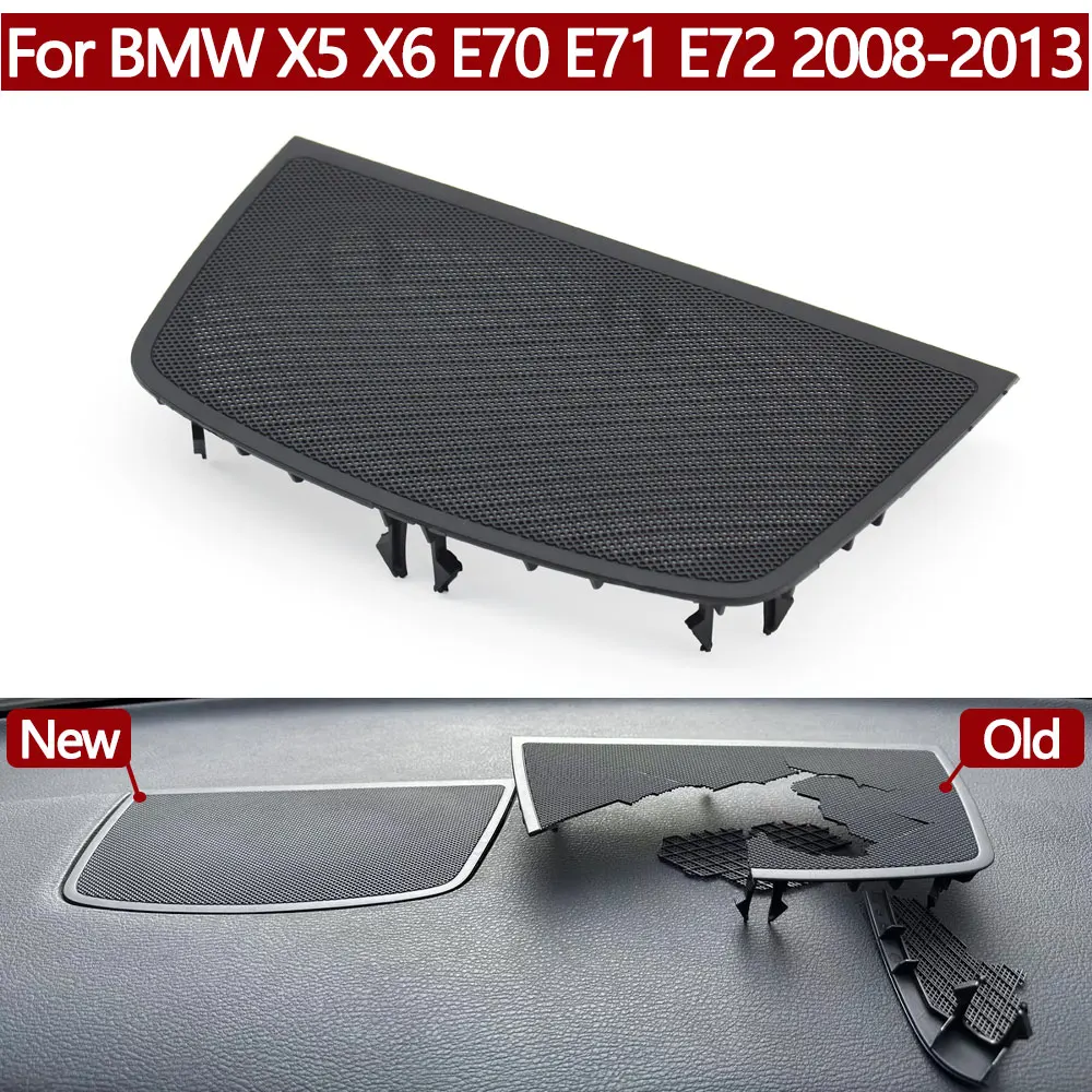 E70-E71-E72-Car-Central-Control-Speaker-Cover-Grille-Front-Dashboard ...