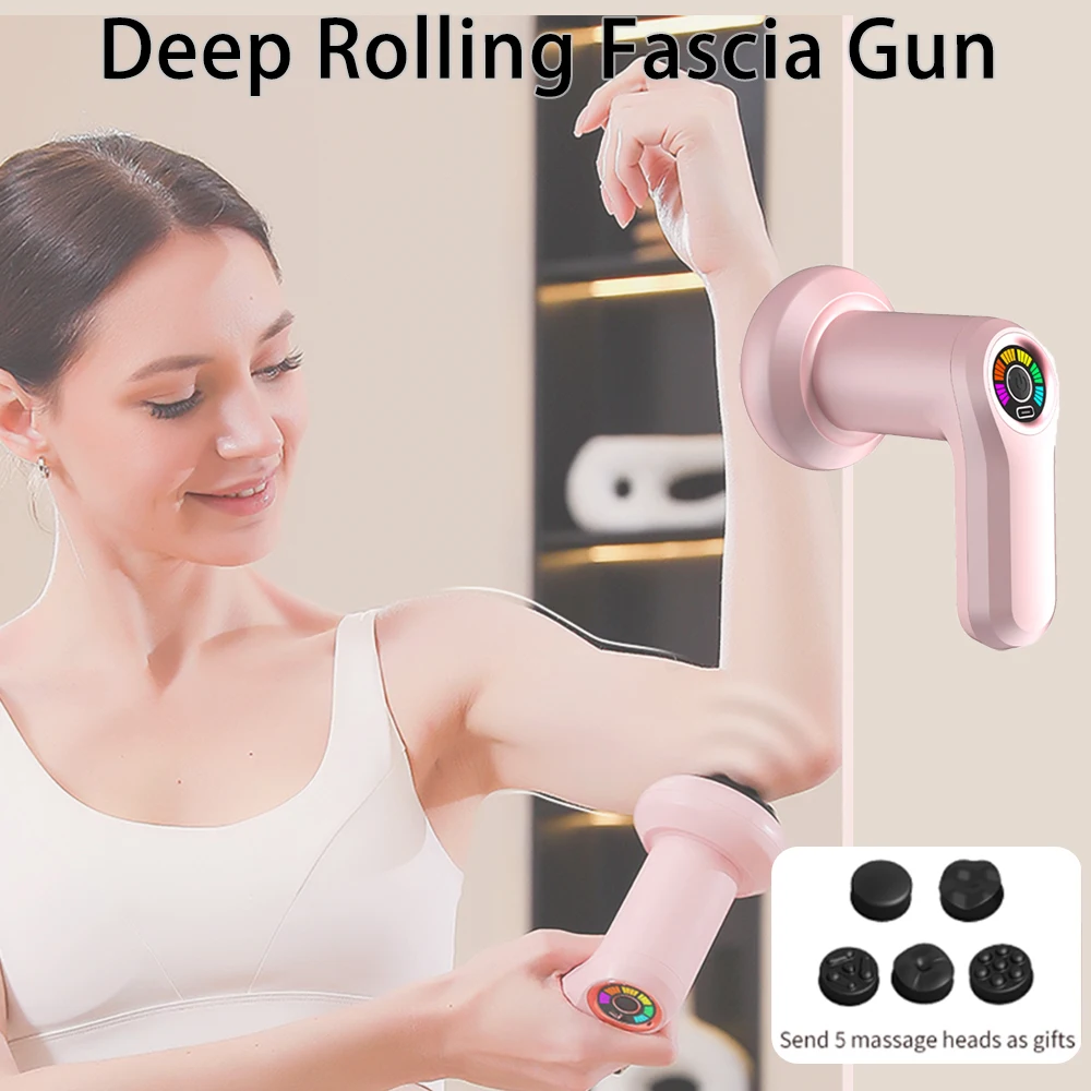 Deep-Rolling-Fascia-Gun-Electric-Muscle-Massager-Handheld-Full-Body-Relaxation-Neck-Waist-Shock ...