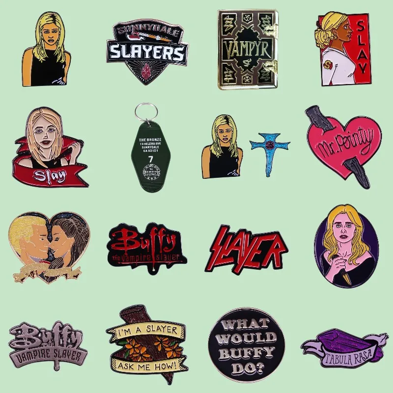 Vampire Badge Metal | Enamel Pin Vampire | Pins Metal Vampire | Brooch ...