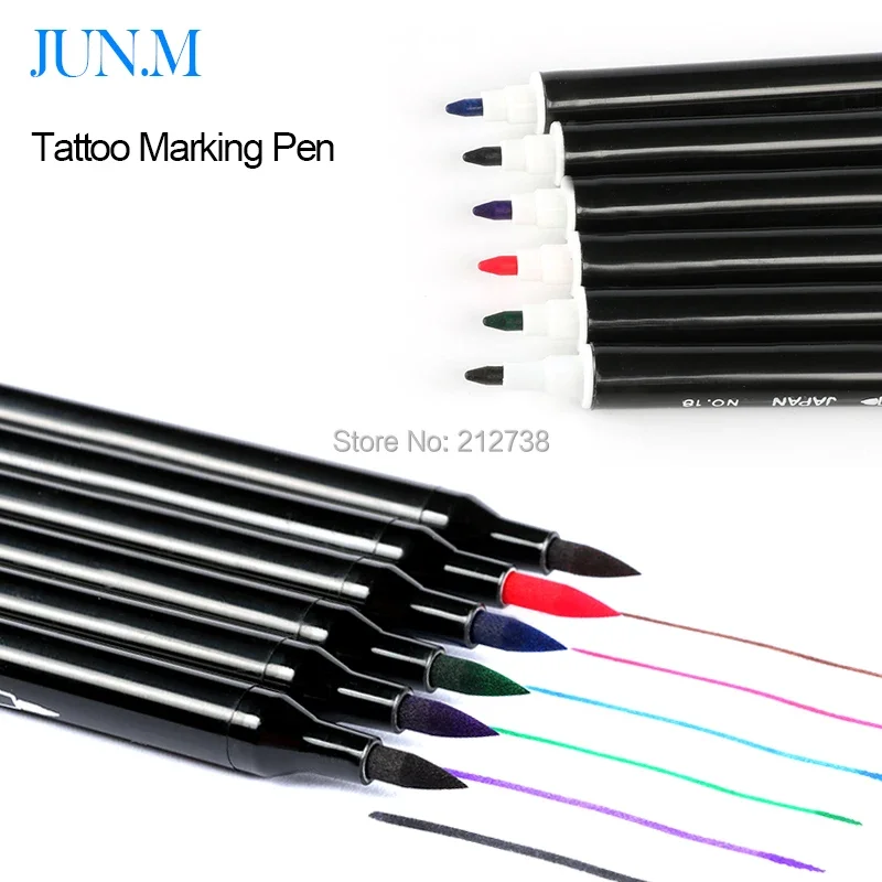 1pc-Double-Headed-Eyebrow-Oil-Ink-Tattoo-Skin-Marker-Piercing-Marking ...