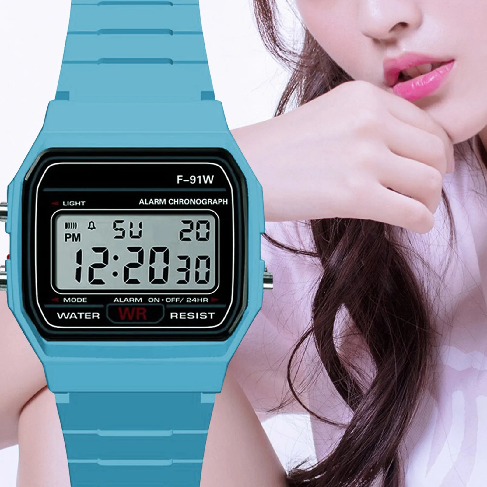 Luxury-Watch-Led-Digital-Watch-Square-Women-Watches-Vintage-Sports ...