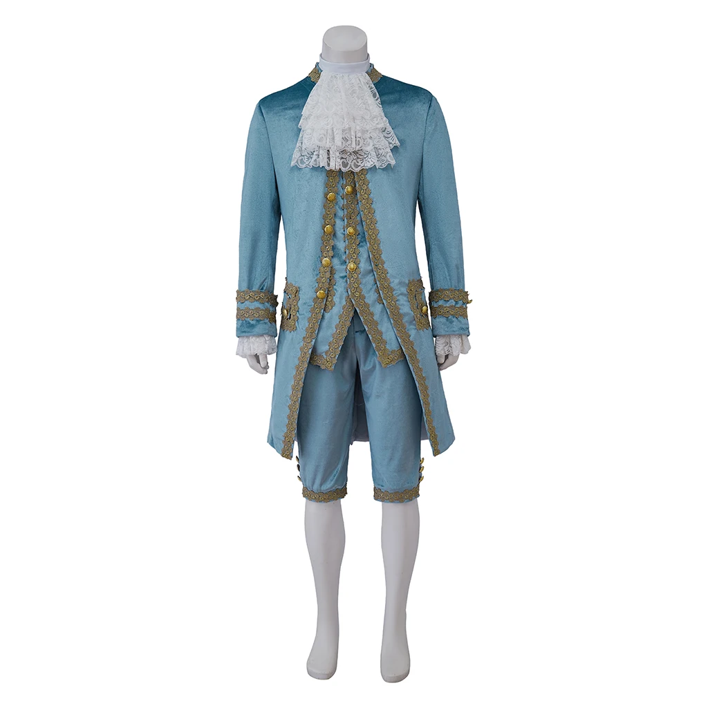 18th Century Colonial Outfit British Mens Gentleman Cosplay Victorian ...