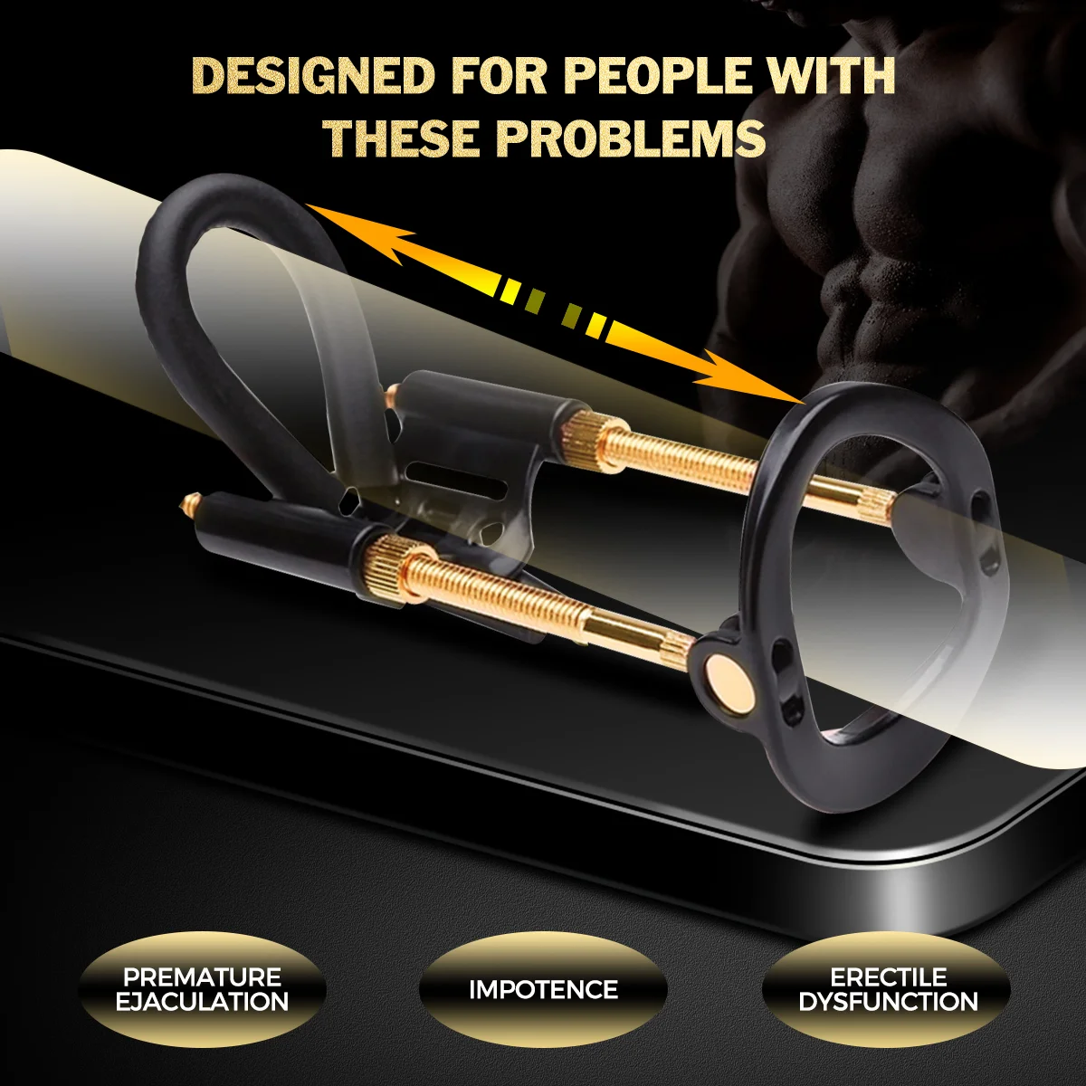 Penis-Extender-Penis-Stretcher-Enlarge-Device-Male-Penis-Exercise-Strap ...